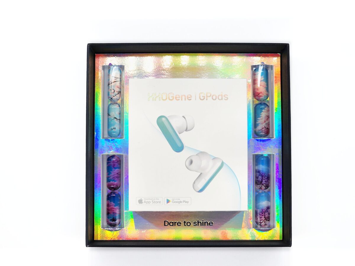 【HHOGene GPodsレビュー】世界初の光る完全ワイヤレスイヤホン - M天パ（megatenpa）