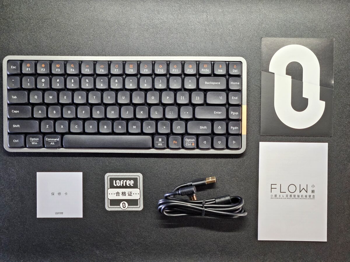 【Lofree Flowレビュー】ロープロファイルなのにガスケットマウント搭載の最高の打鍵感|ホットスワップ対応 - M天パ（megatenpa）